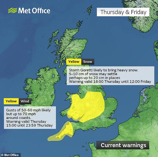 Storm Goretti turns Britain's roads into 'death traps': Commuters slip ...