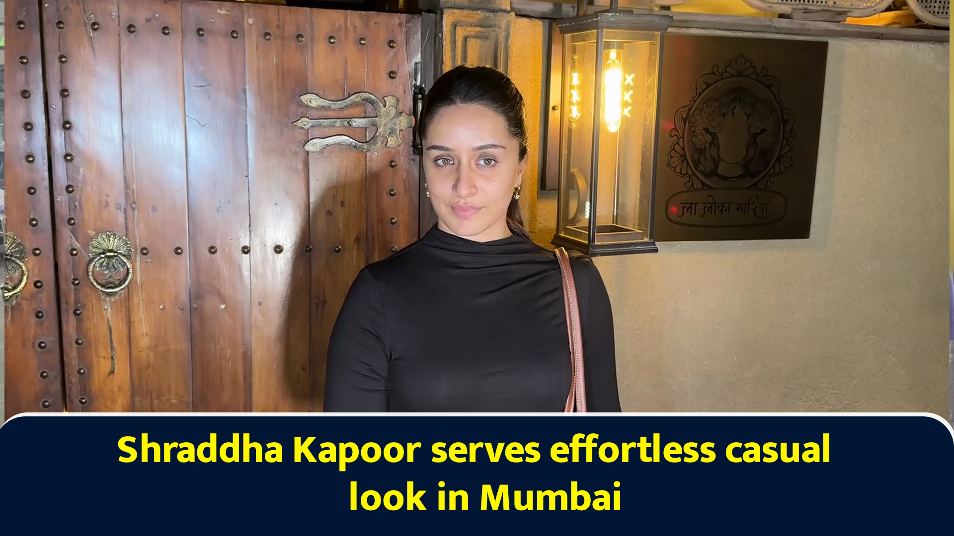 Shraddha Kapoor serves effortless casual look in Mumbai