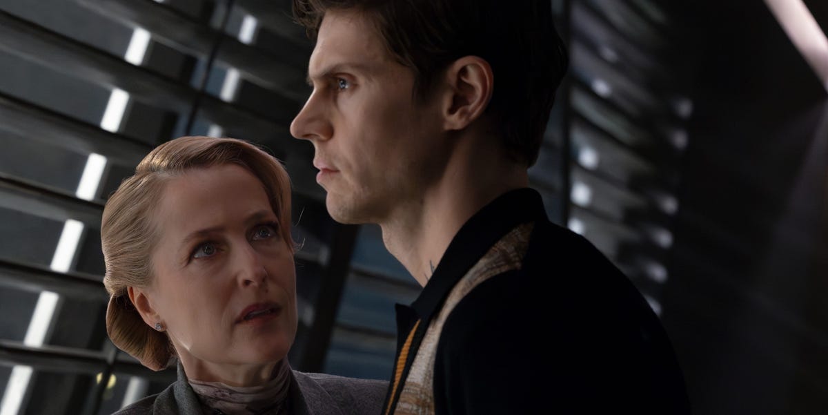 Gillian Anderson's 'stunning' sci-fi sequel lands new UK streaming home
