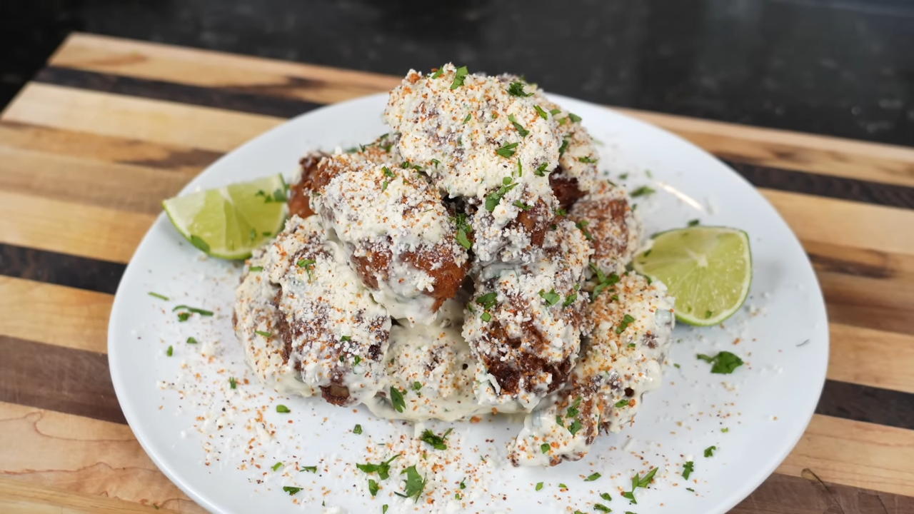 Spice up your wing game with elote inspired chicken wings