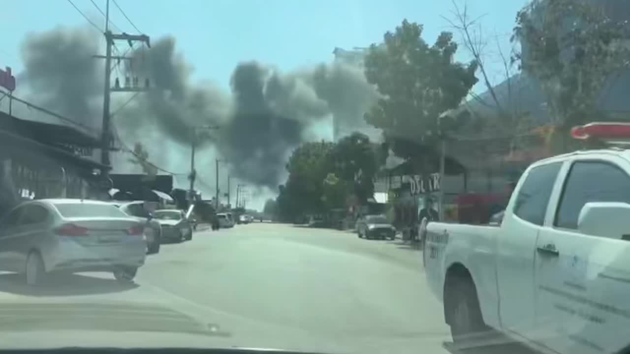 Workers flee as fire rips through theatre under construction in Thailand