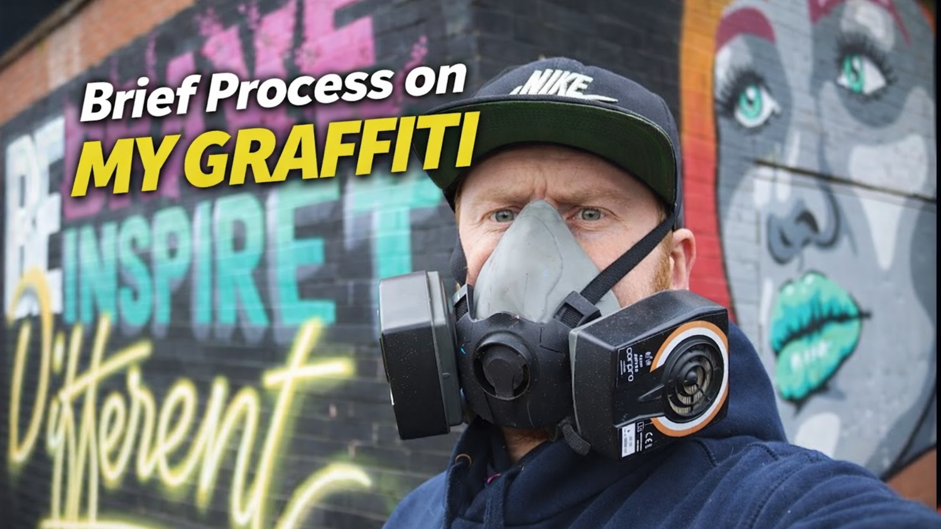 This is my (brief) process on my graffiti