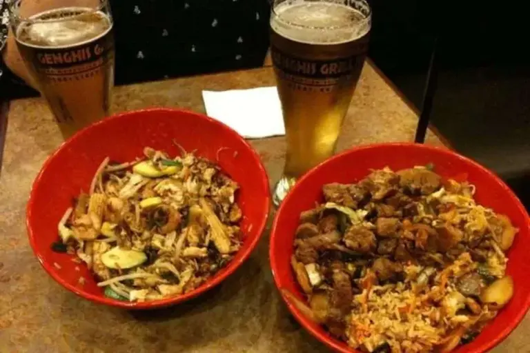 Genghis Grill menu prices with calories [updated 2026]