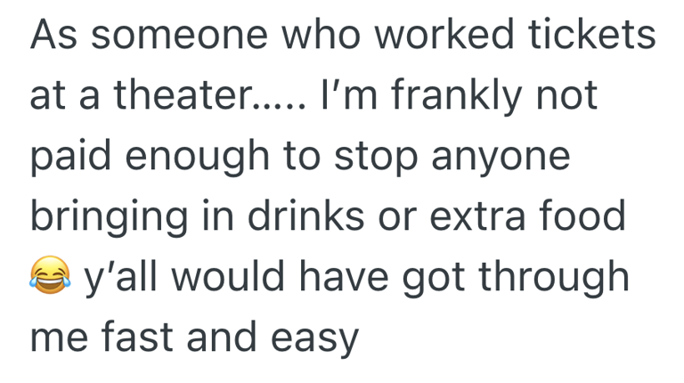 Couple Go To Dinner And A Movie, But An Arugment With The Ticket Taker ...