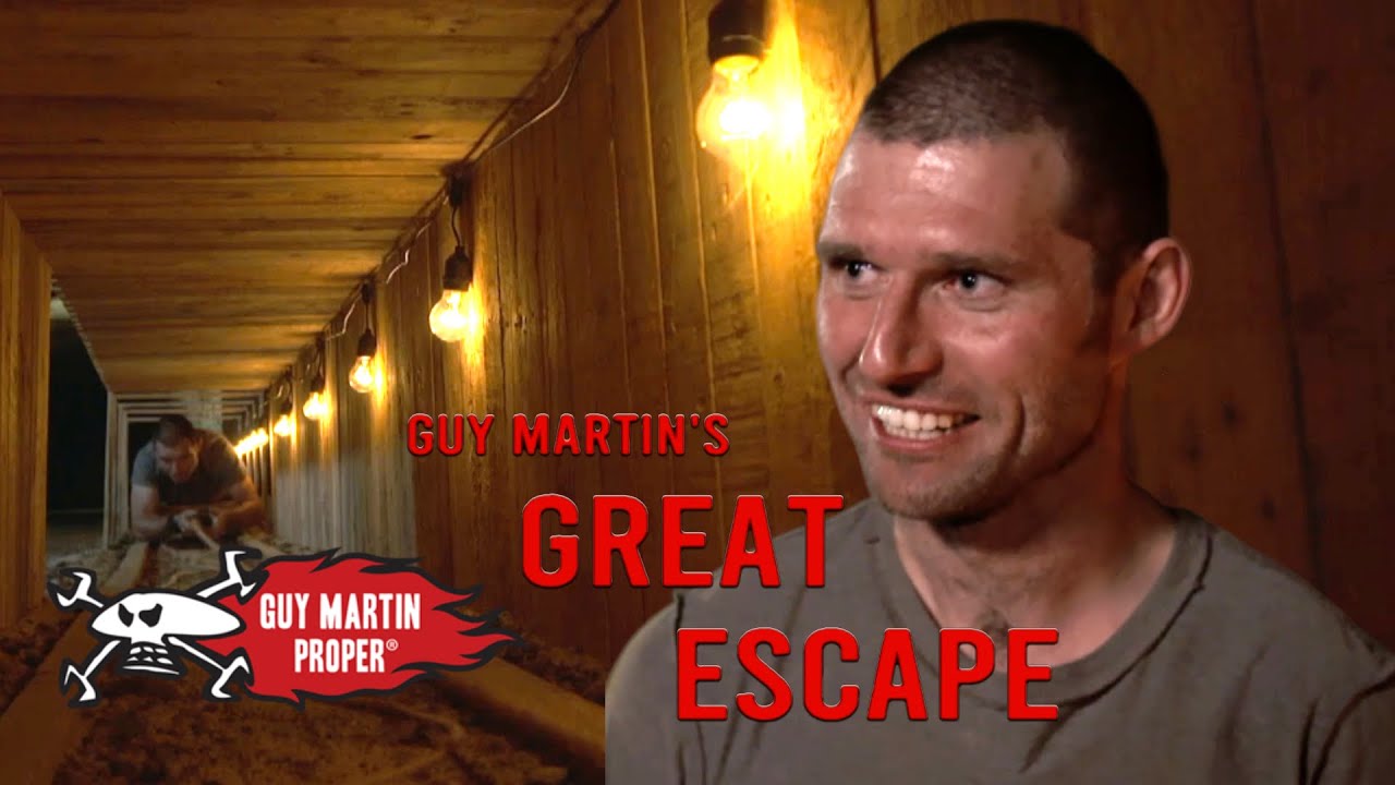 Secrets beneath the prison camp: Guy Martin and the Great Escape