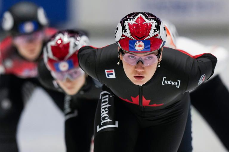 High-speed chaos on ice: What to know about short track speedskating at ...