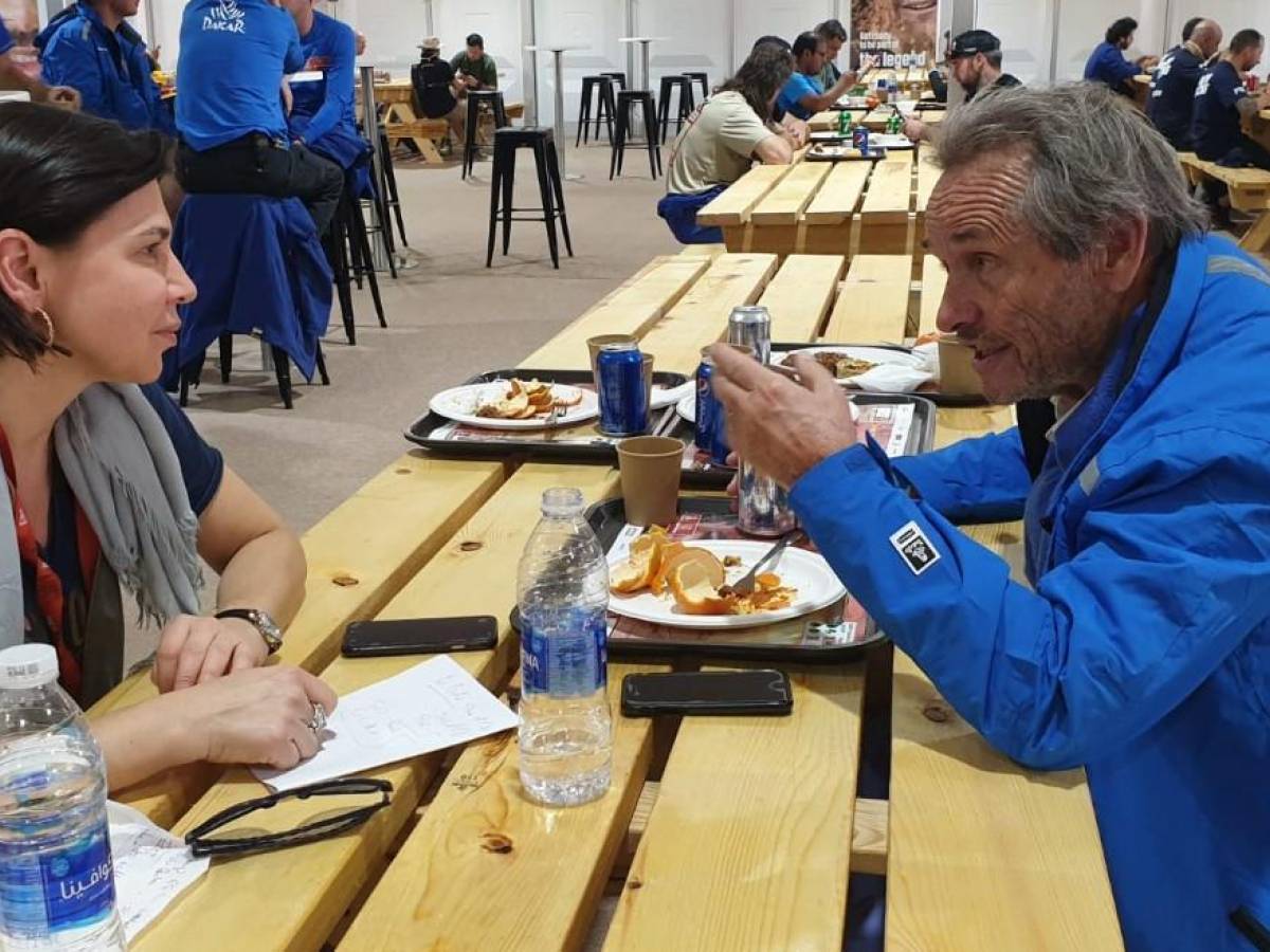 Nel bivacco con Jacky Ickx: "Ti racconto dio Sabine"