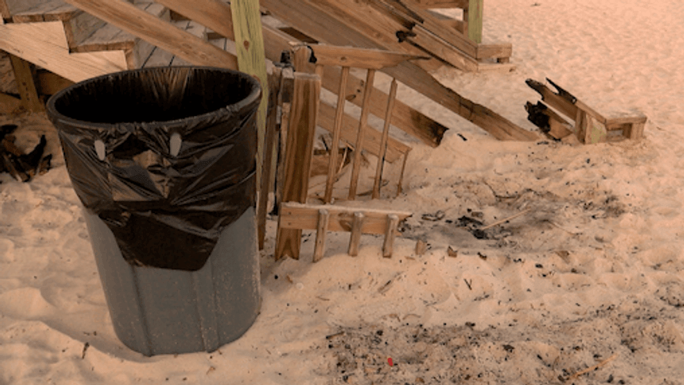 Fire damages beach access ramp on Pawley's Island; safety urged for ...