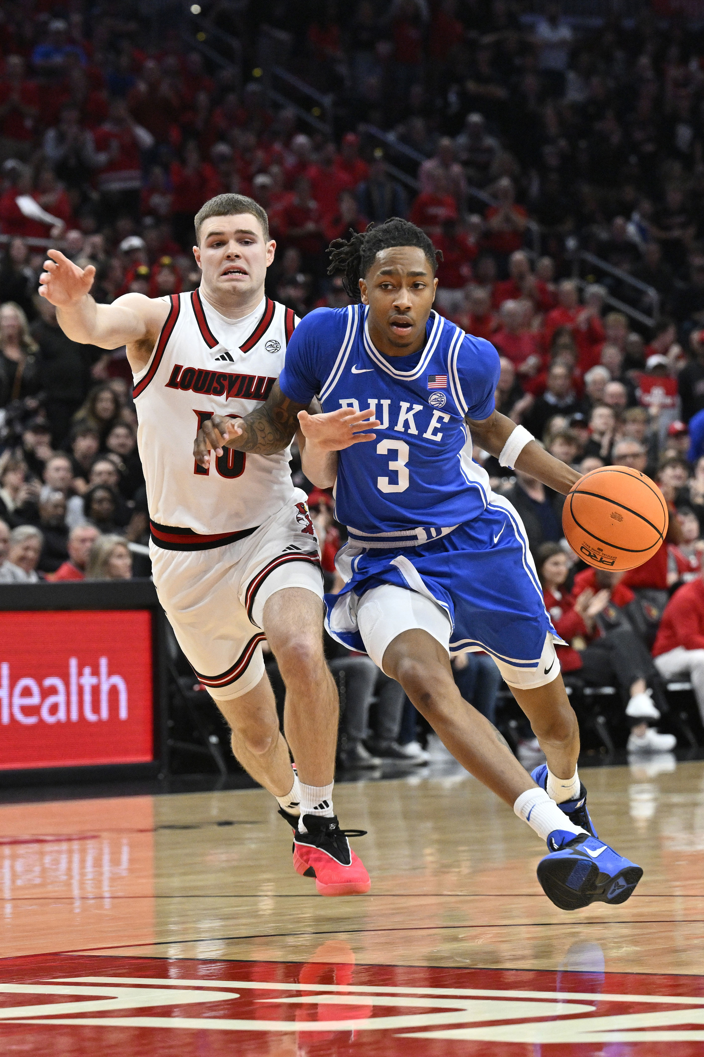 Louisville once again comes from ahead to lose to Duke, 84-73