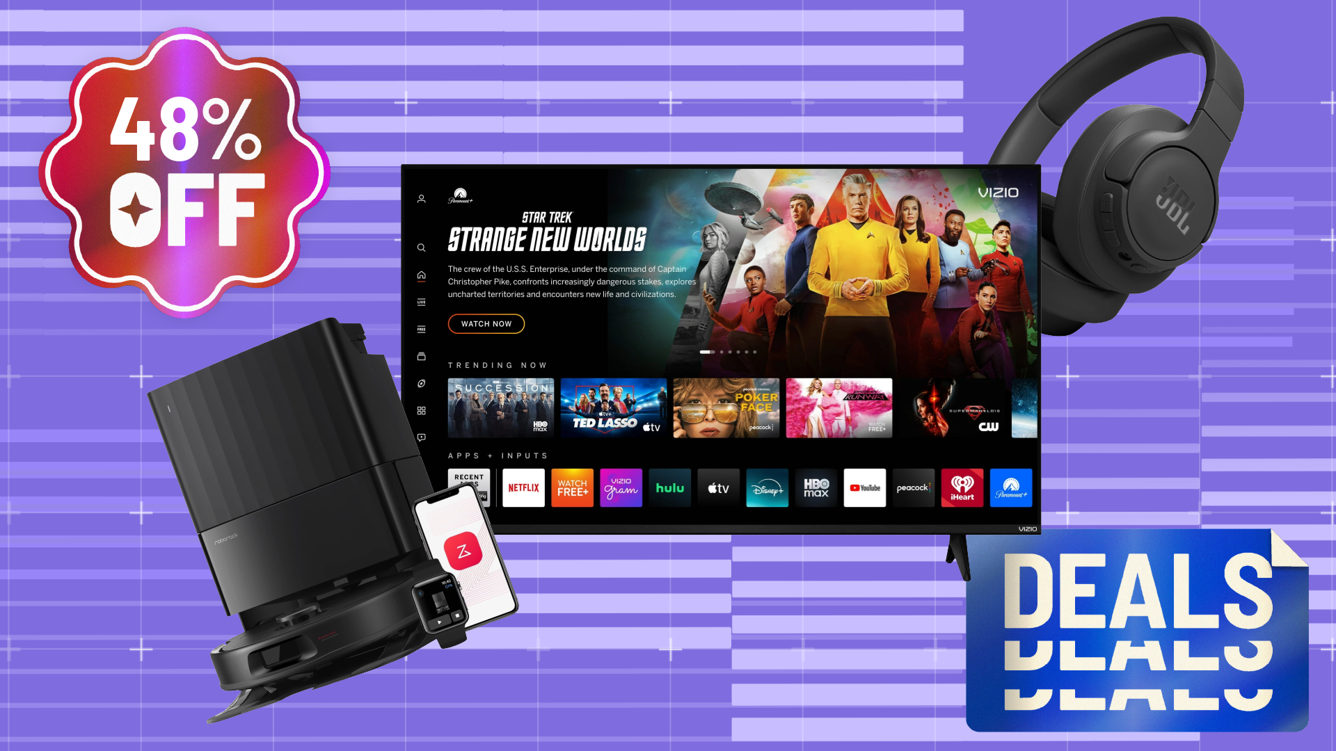 You don't need to be a genius to know almost 50% off a 43-inch Vizio ...