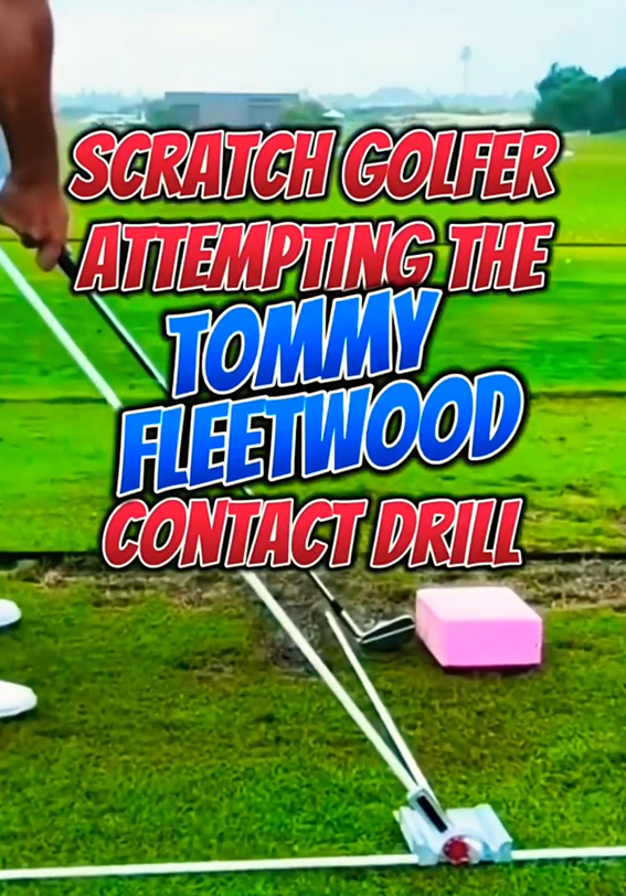 This Tommy Fleetwood golf drill is insane! | Improve your game