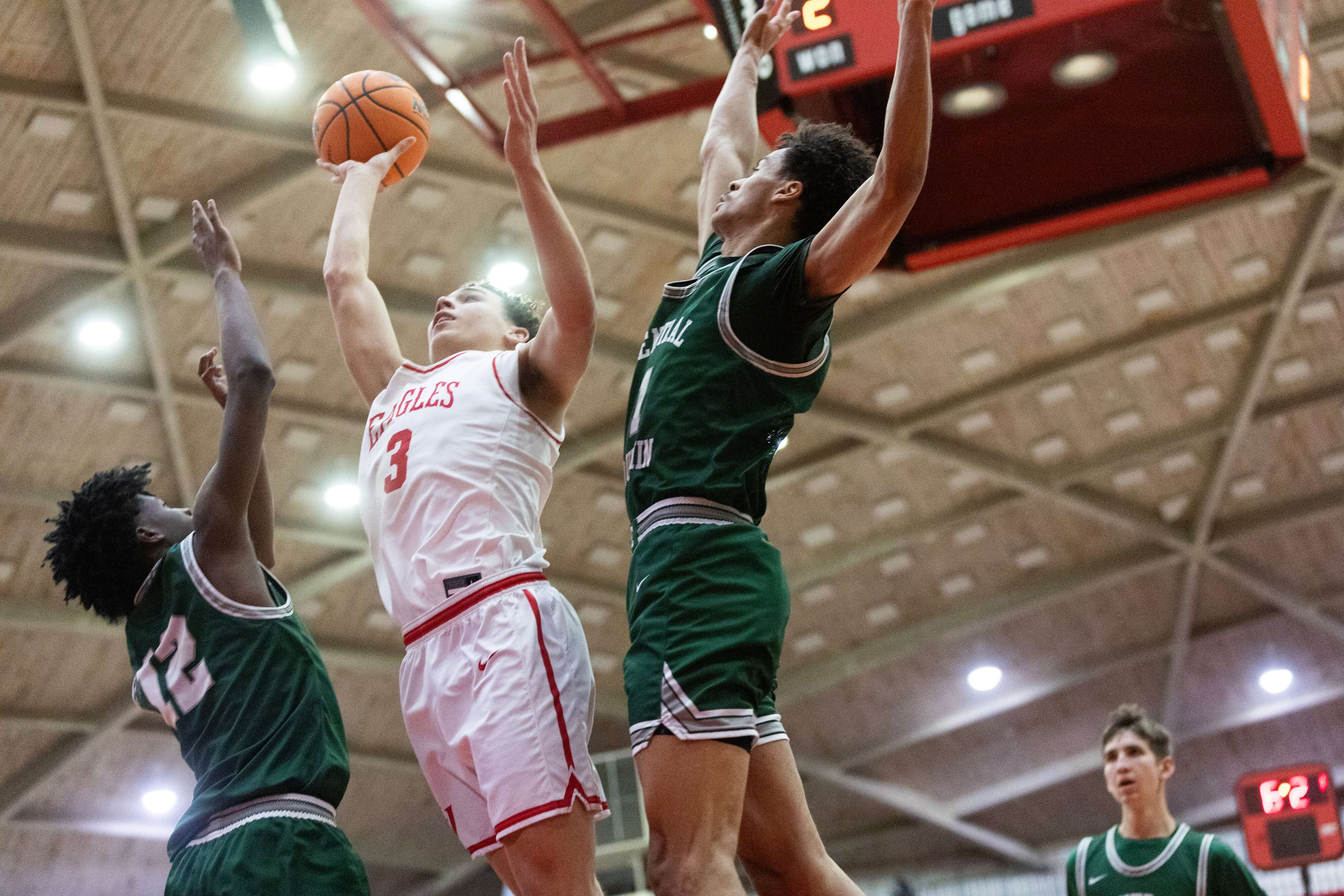 Elijah Welsh leads Cumberland Valley boys basketball past State College