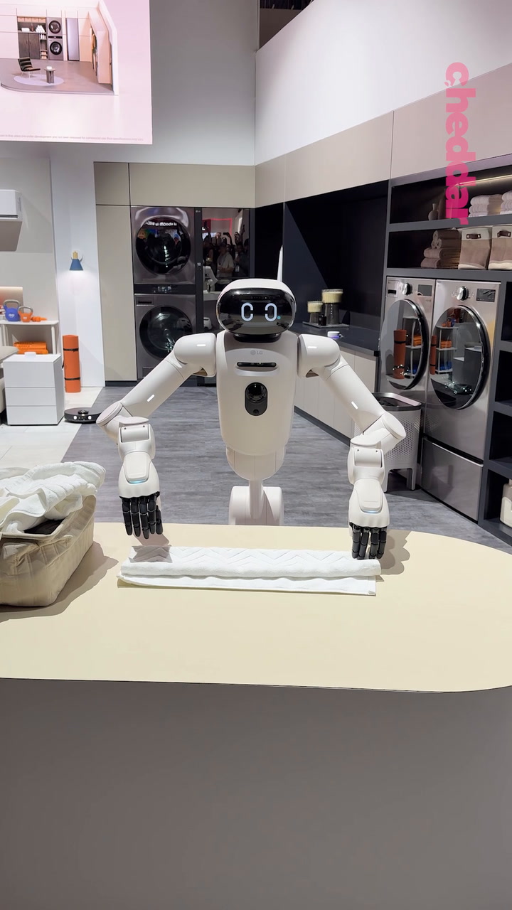 LG's CLOiD humanoid robot debut at CES 2026