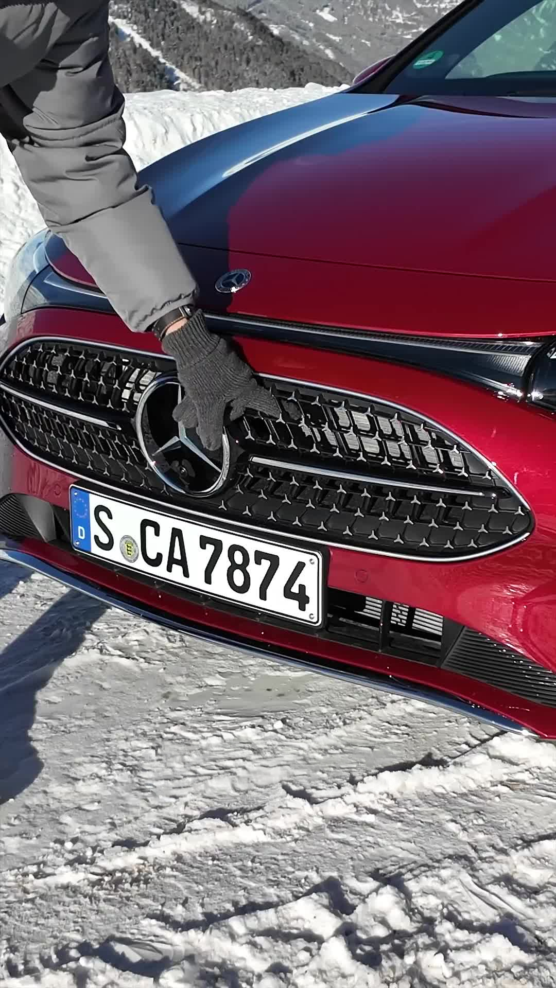 Open front grills still exist in cars - The Mercedes CLA 2026