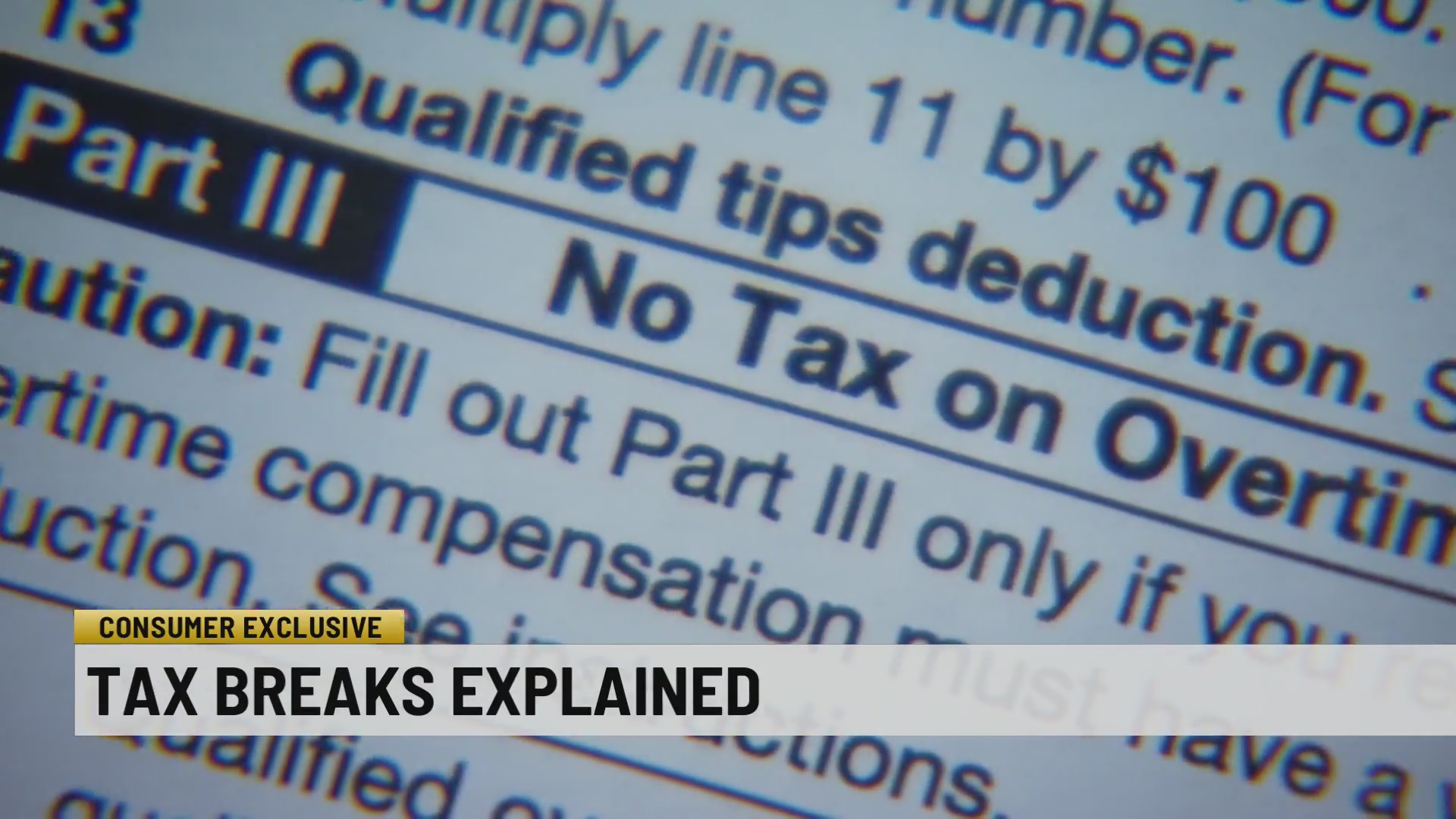 From tips to overtime: Tax changes explained