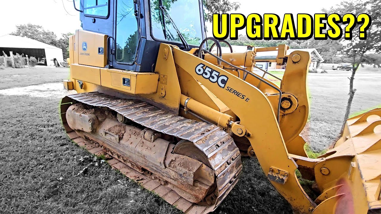 John Deere 655C | Track pads replacement & costs explained