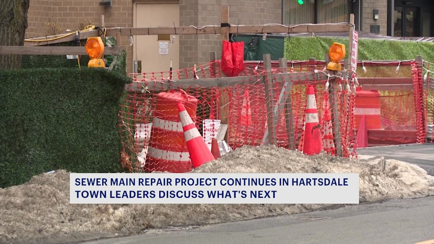 Update on sewer main repair project in Hartsdale