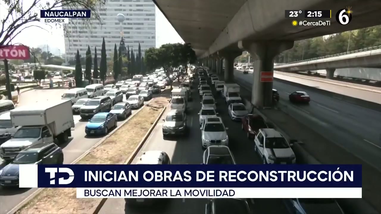 Periférico Norte se reduce a un solo carril por nuevas obras de ...