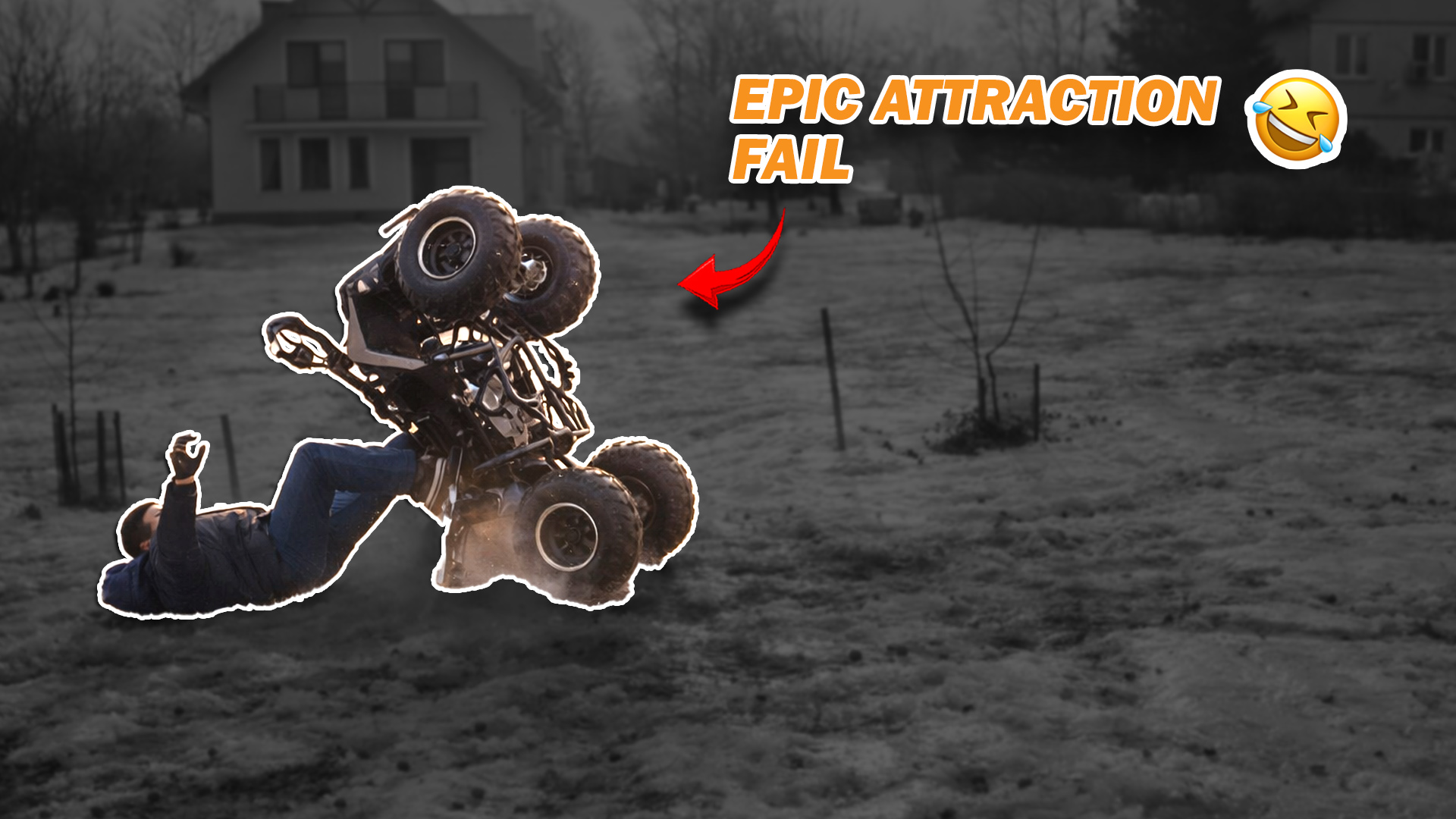 Show off ends in a funny fail