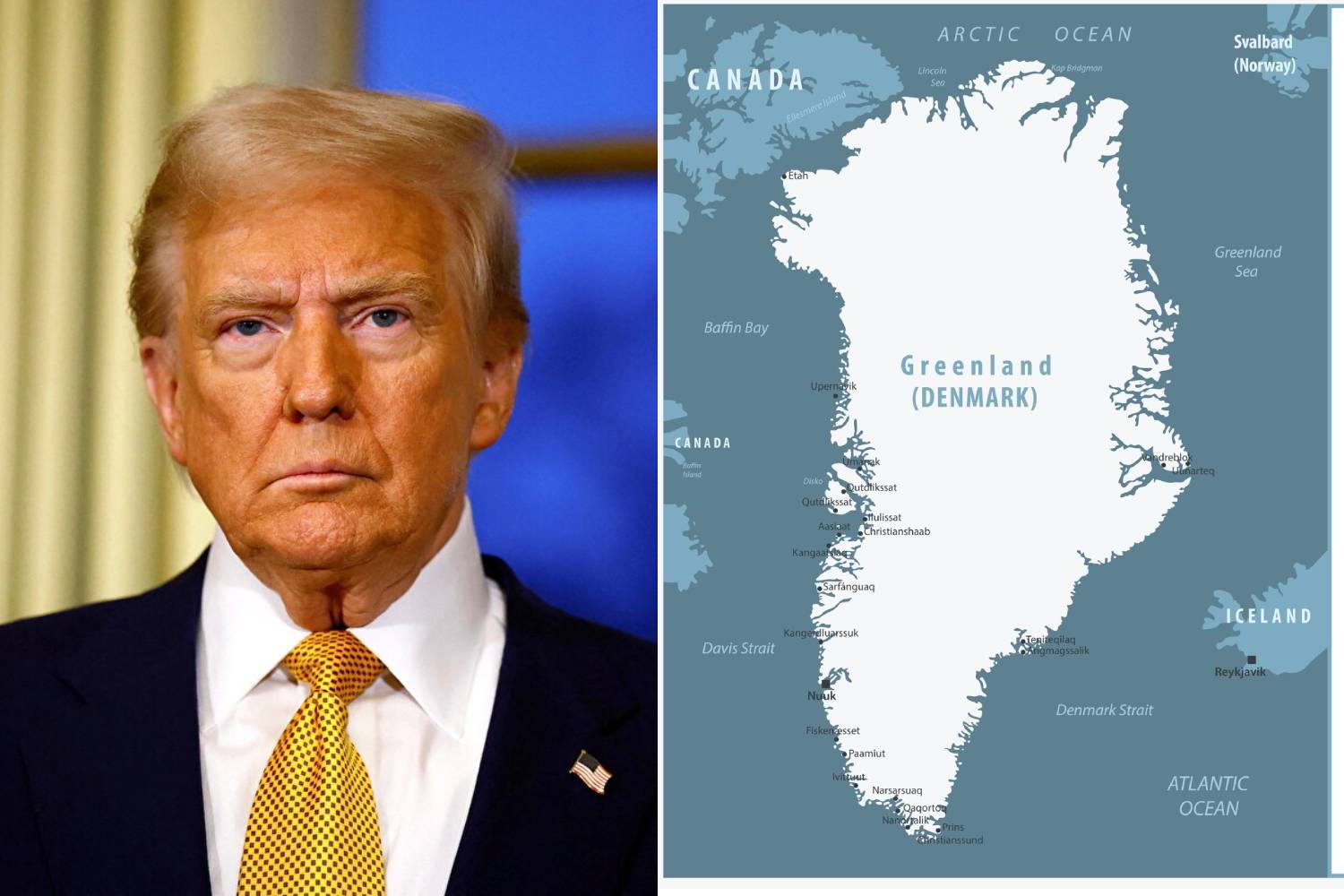 Donald Trump ahora tiene en la mira a Groenlandia