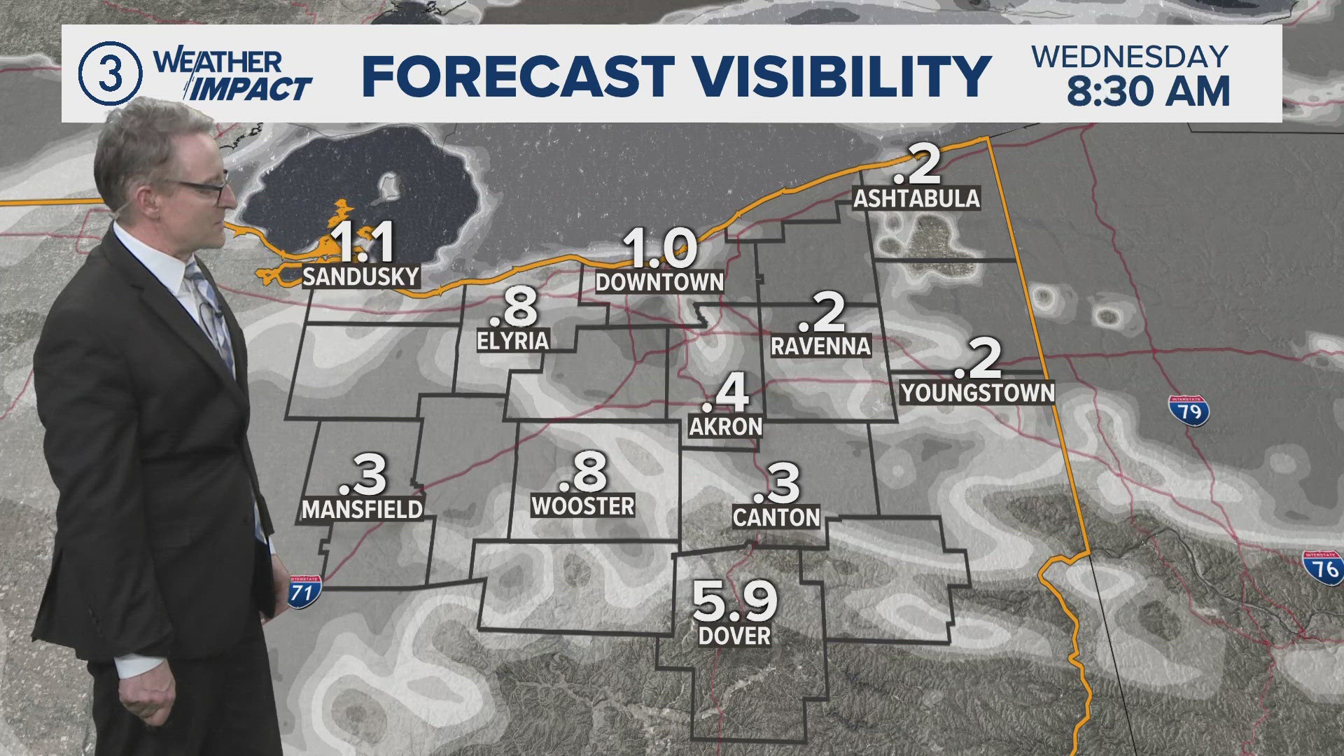 Cleveland area weather forecast: Fog possible for Wednesday morning ...