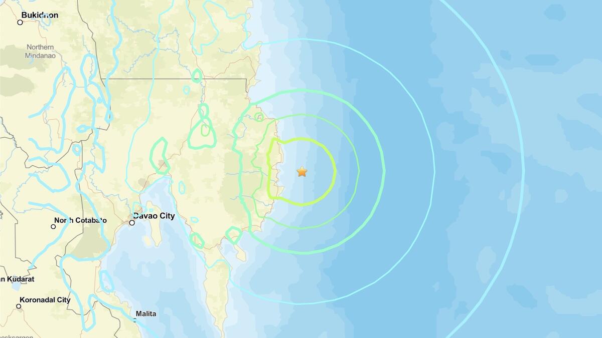 6.4 magnitude earthquake reported