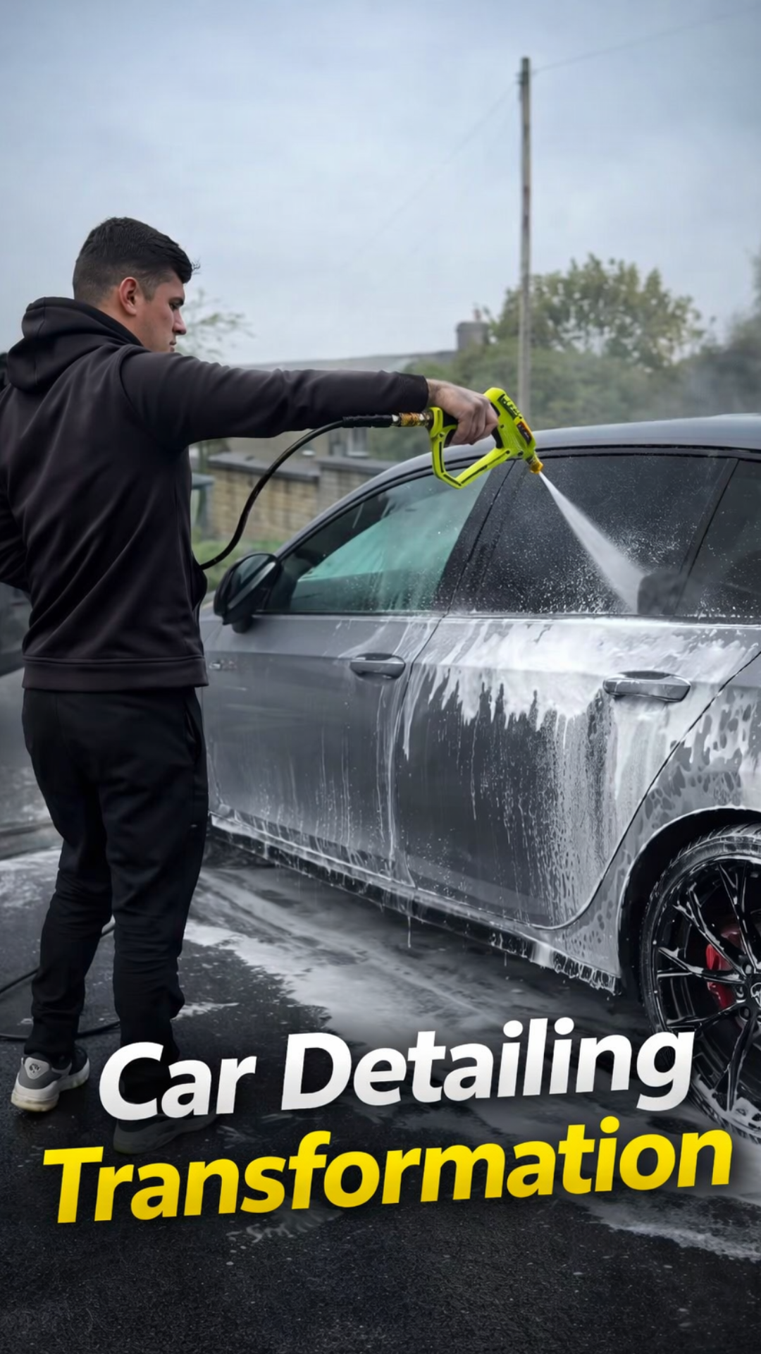 Car detailing transformation — watch your car shine