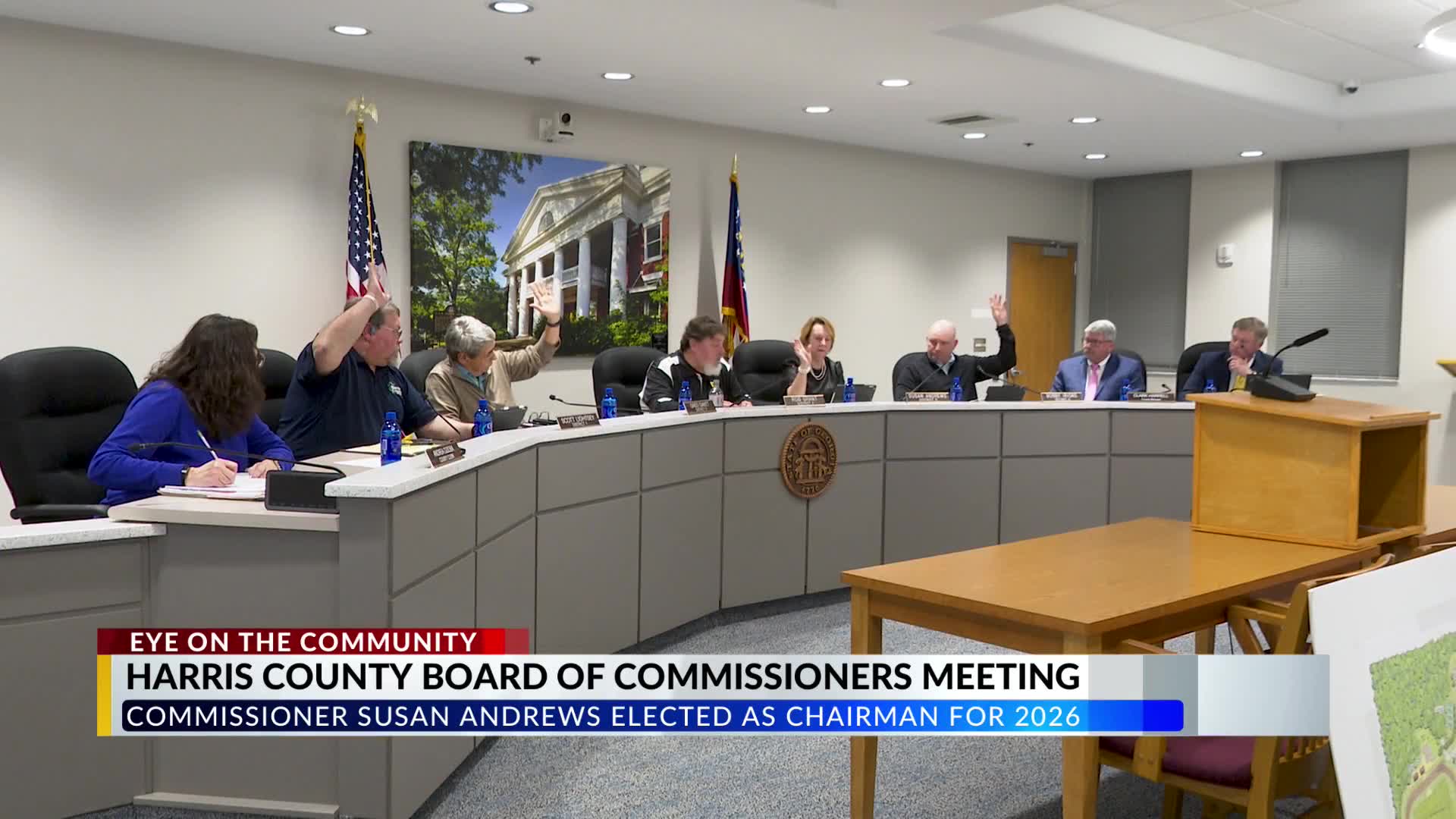 Harris County Board of Commissioners first meeting of 2026