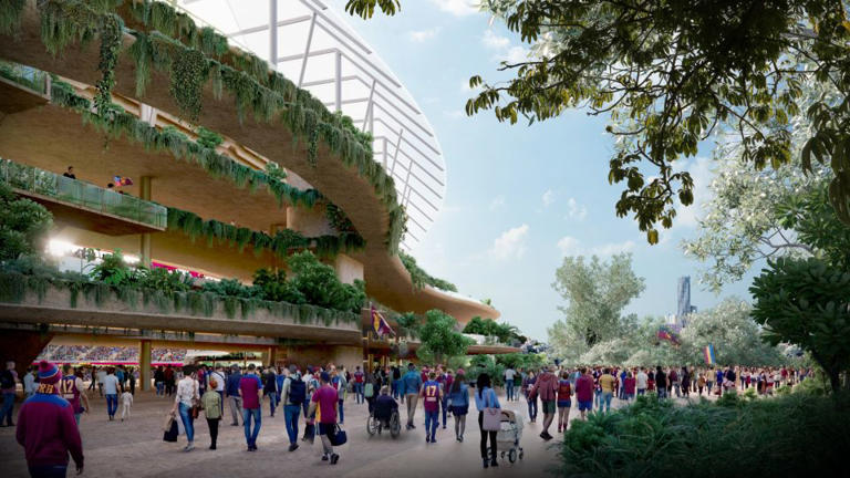 Plans for $2.3 billion stadium ignite debate in 2032 Olympics host city