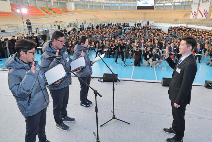 National athletes pledge best performance for 2026 Olympics, Asian Games