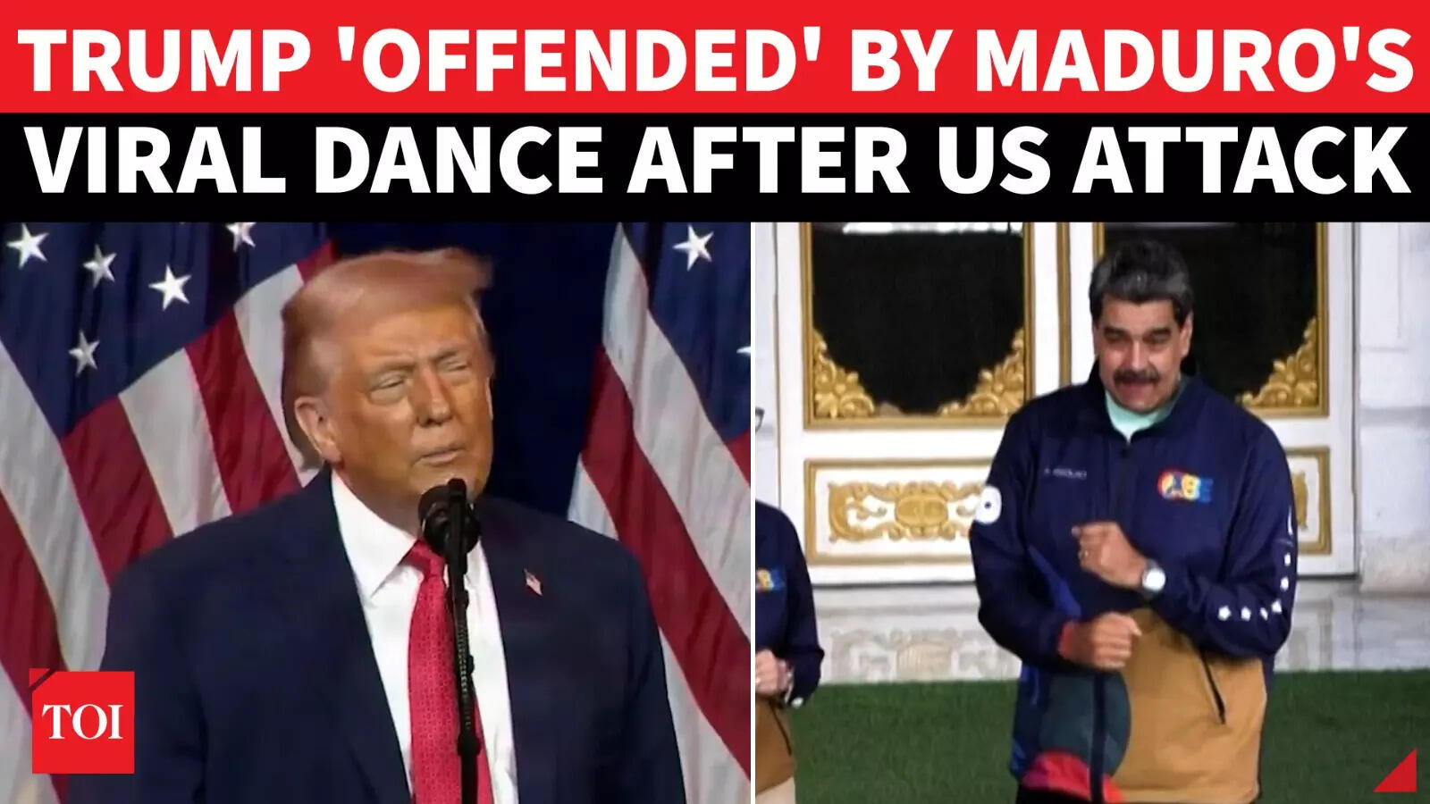 Maduro gets up & imitates my dance: Trump confirms final provocation ...