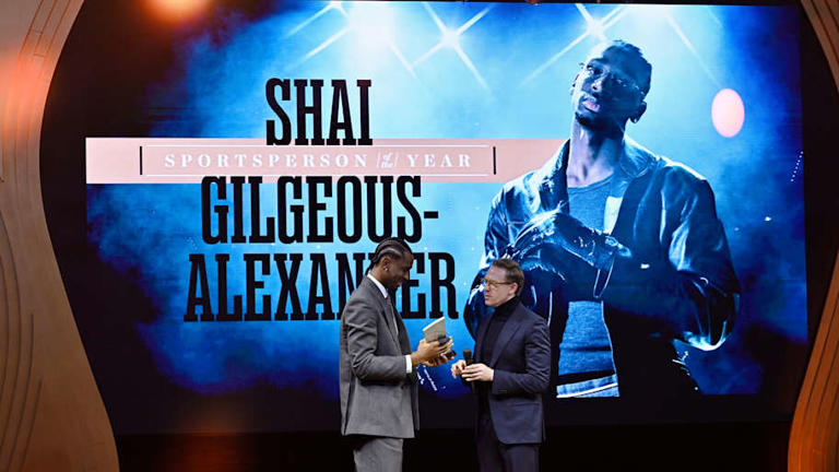 SI celebrates 2025 sportsperson of the year Shai Gilgeous-Alexander in ...