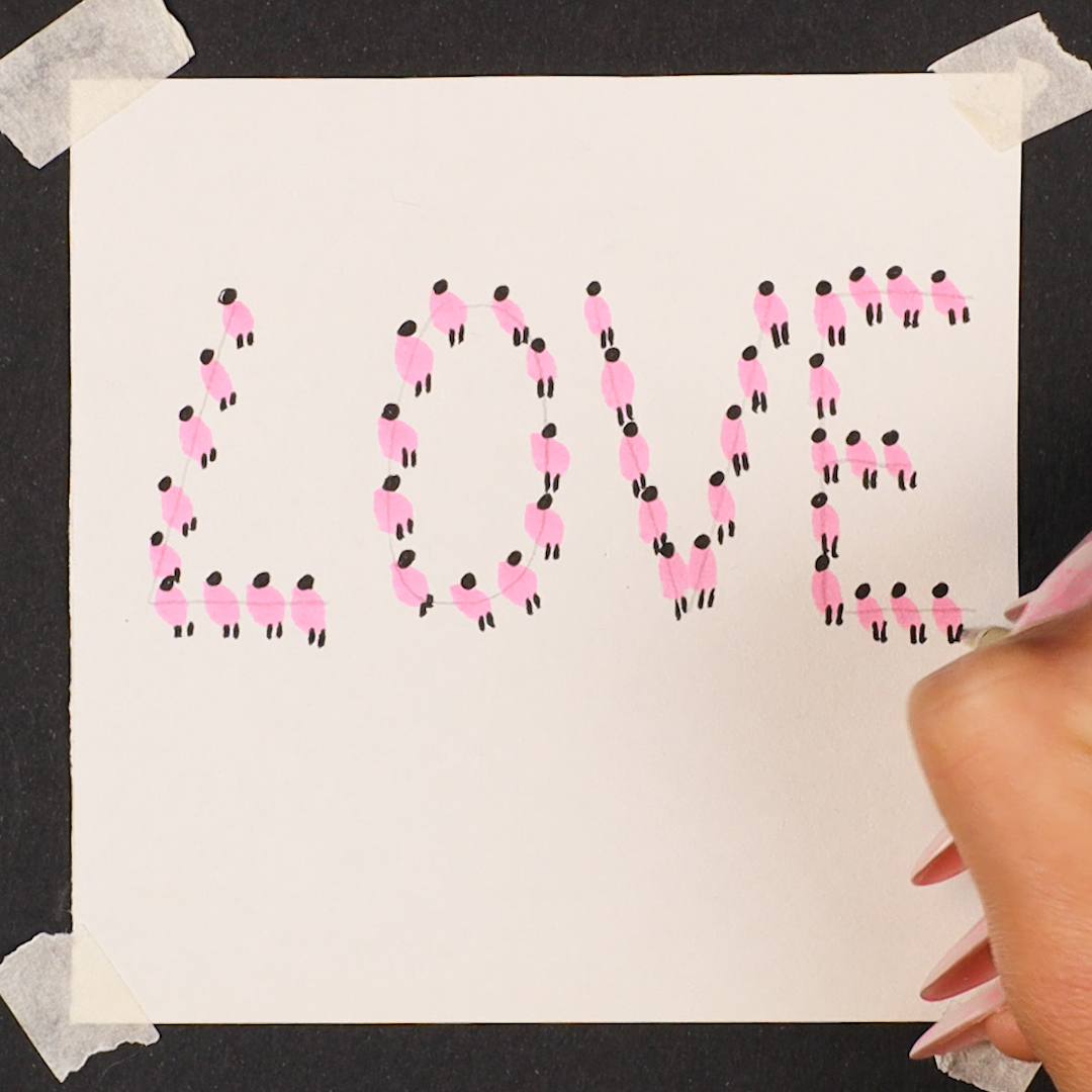 Tiny people, big message