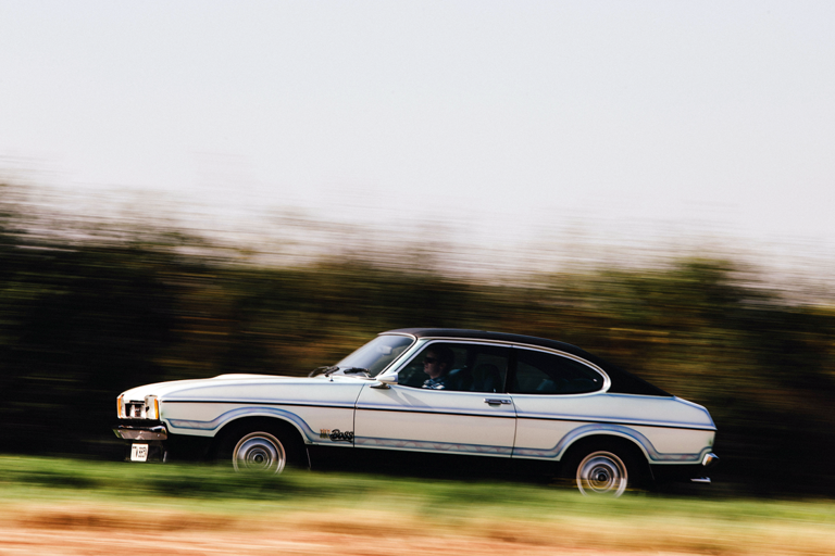 De unieke Ford Capri die ook een kunstwerk is