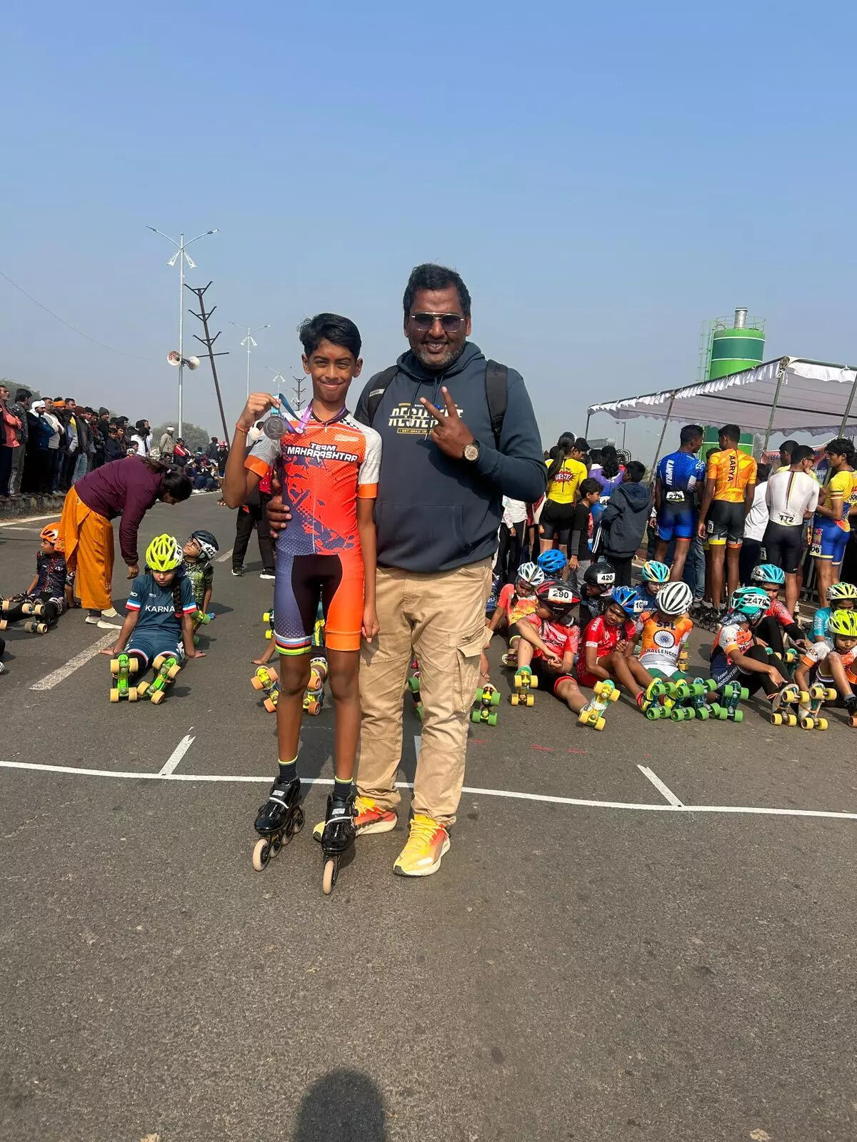 Mumbai: Cop-couple’s son skates his way to national glory