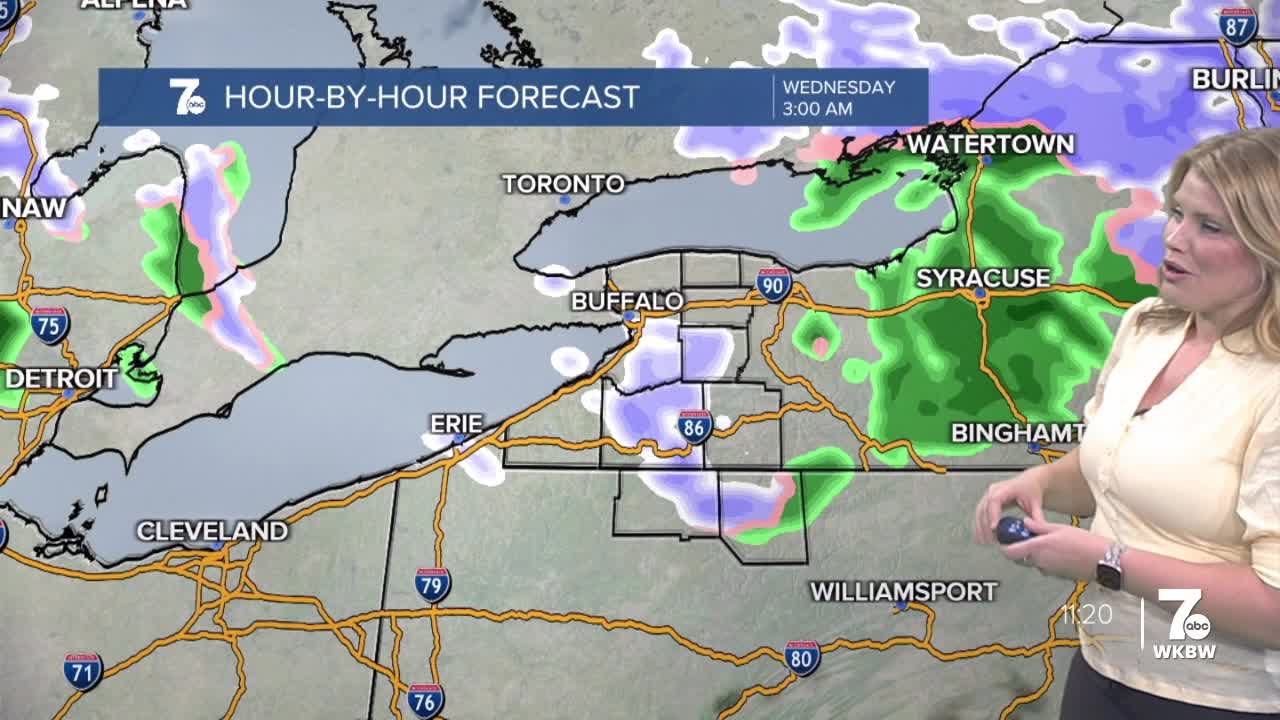 7 weather forecast 11 p.m. update, Tuesday, January 6