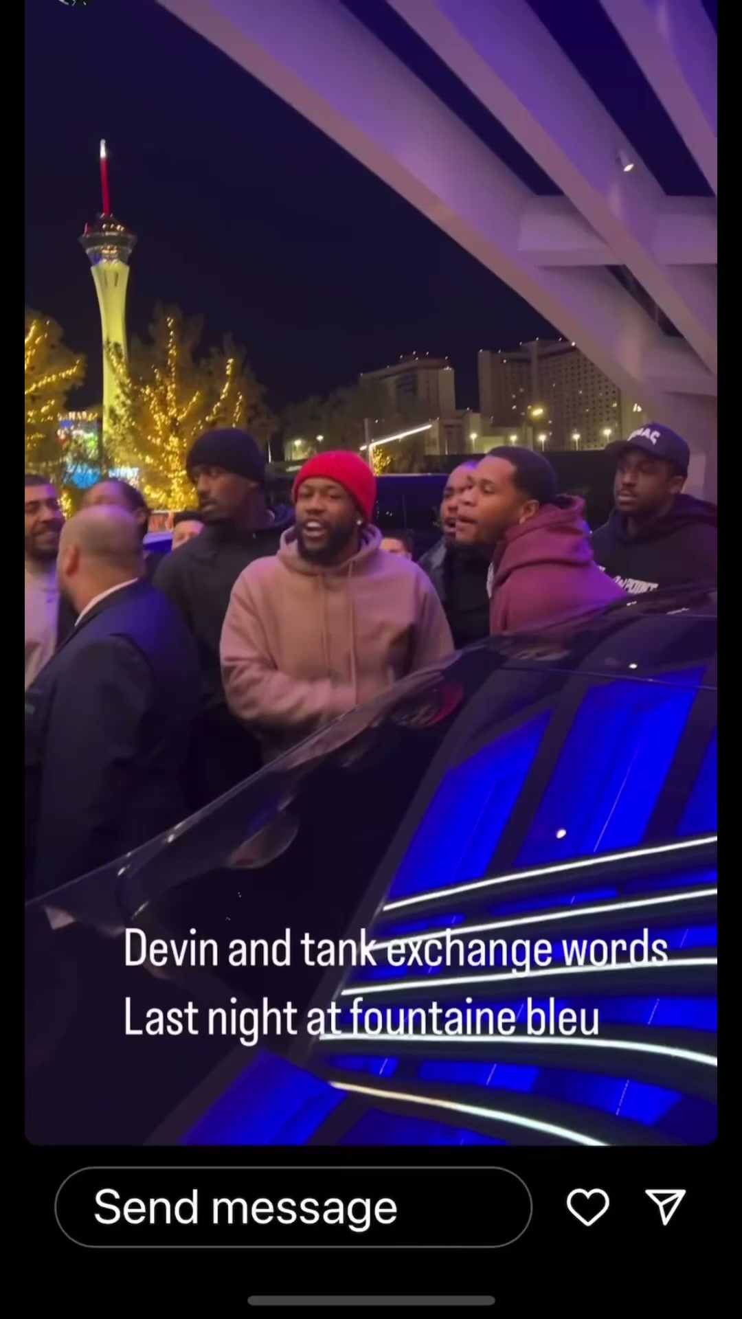 ☎️ Gervonta “Tank” Davis seen getting into exchange with Devin Haney in ...
