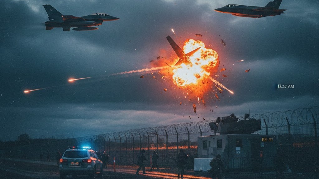 How a drone incursion pushed NATO to the edge of direct action