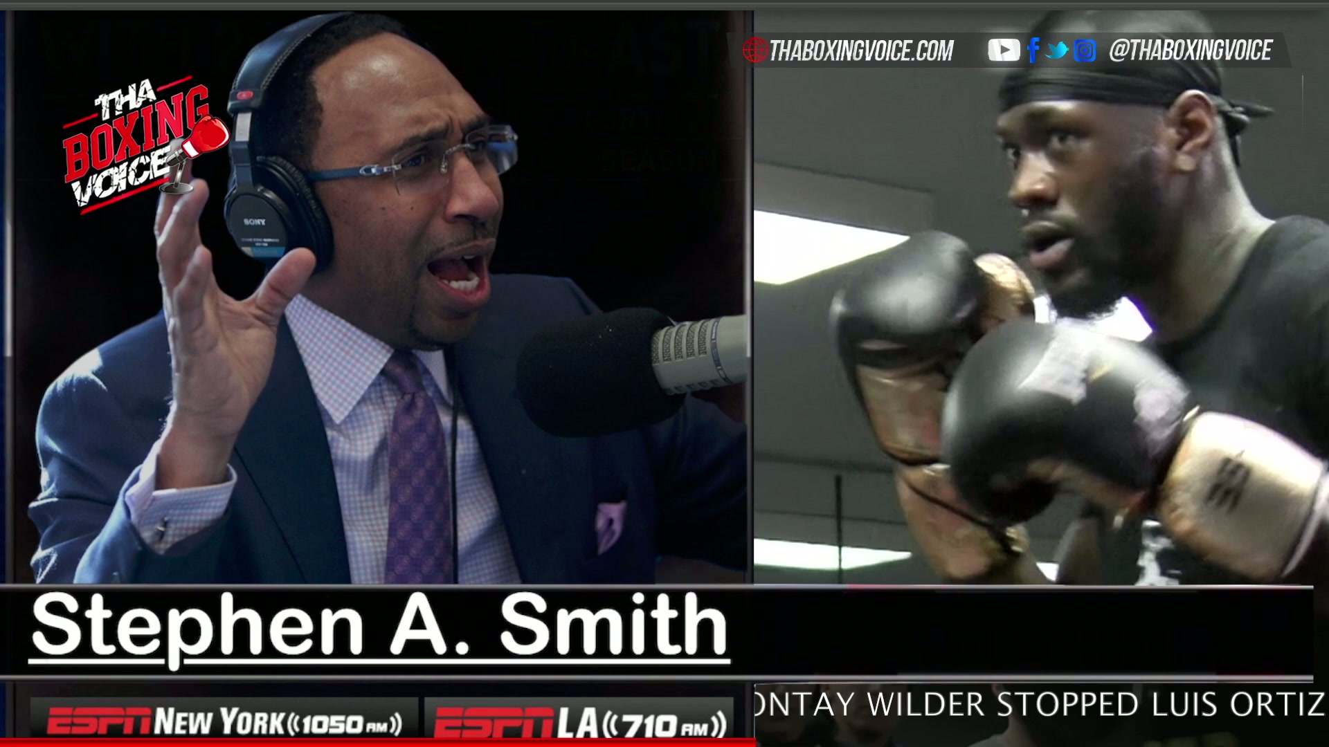 Stephen A Smith picks Deontay Wilder to beat Anthony Joshua, believes ...