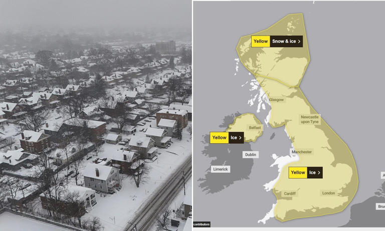 Britain on high alert for snow and ice as Storm Goretti edges in