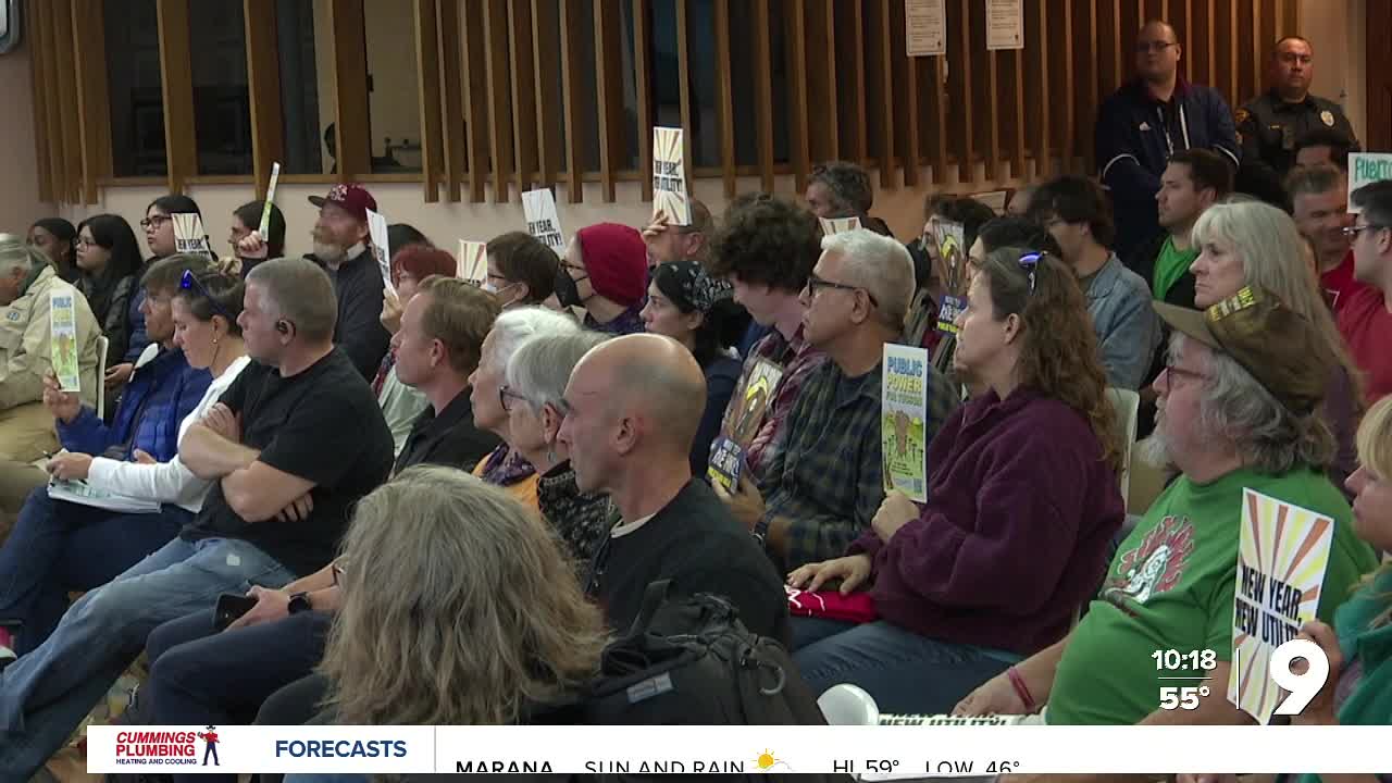 Community members address TEP rate concerns at Tucson City Council meeting