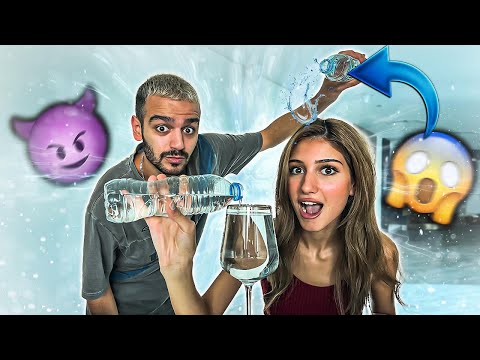 Water challenge with Sherine, Mama, and Jalal