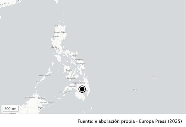 Registrado un seísmo de magnitud 6,4 sin alerta de tsunami en la costa ...