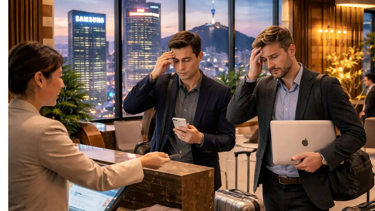 Why Apple men are camping in South Korea, hint: a Samsung link