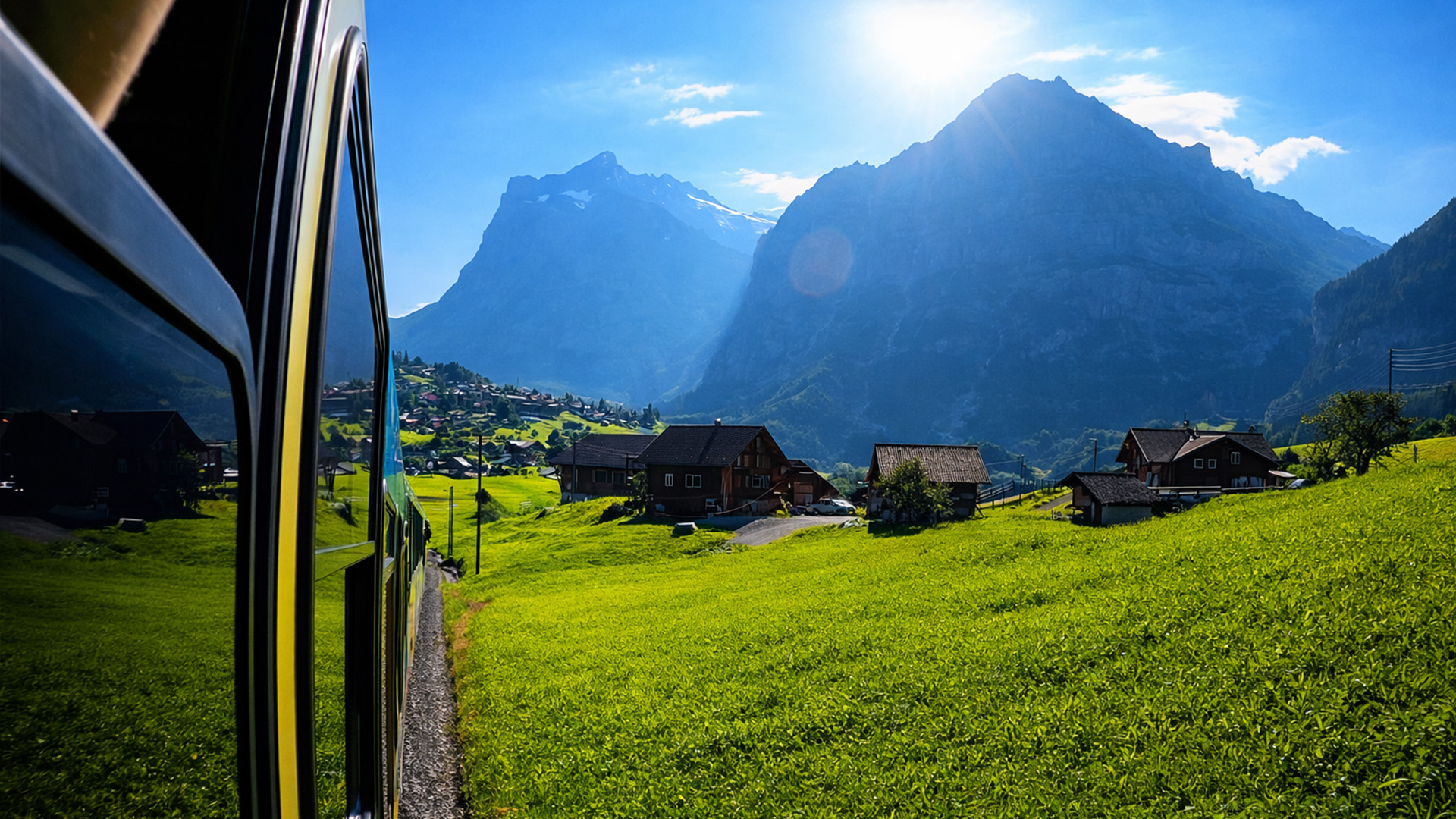De mooiste treinreis door de Zwitserse Alpen (4K)