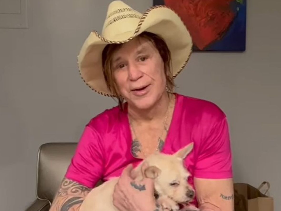 Ο Mickey Rourke διαψεύδει τον έρανο και καλεί το κοινό να πάρει πίσω τα ...