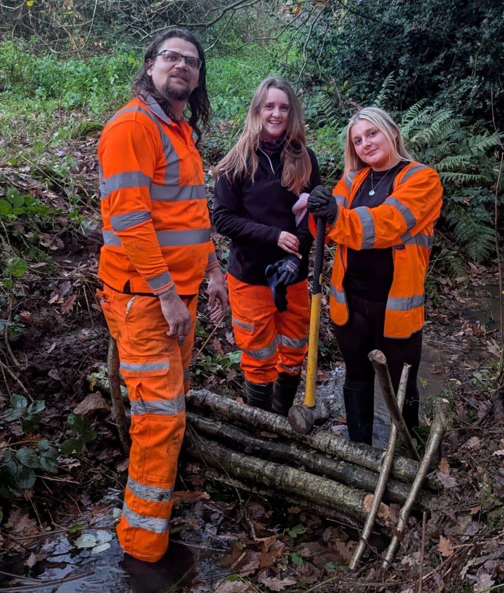 Riverlution welcomes three new apprentices to new water environment ...
