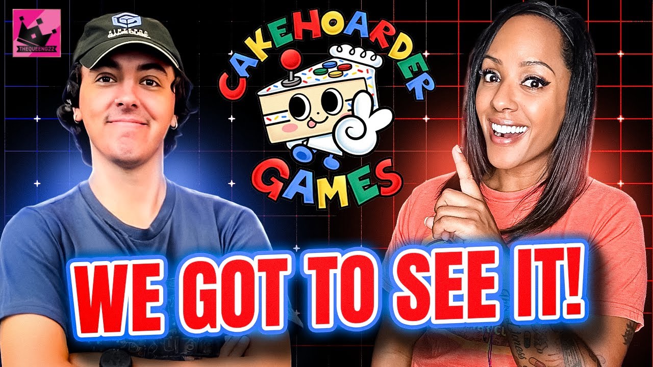 Cake hoarder opens his first retro video game store – I got to see it!