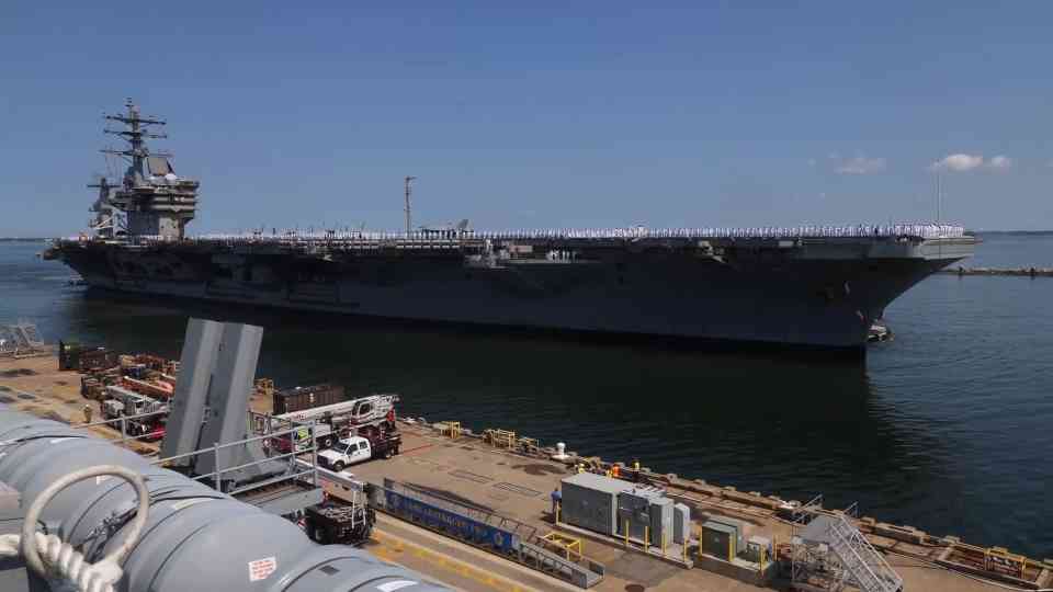 How the US Navy built its most powerful warships