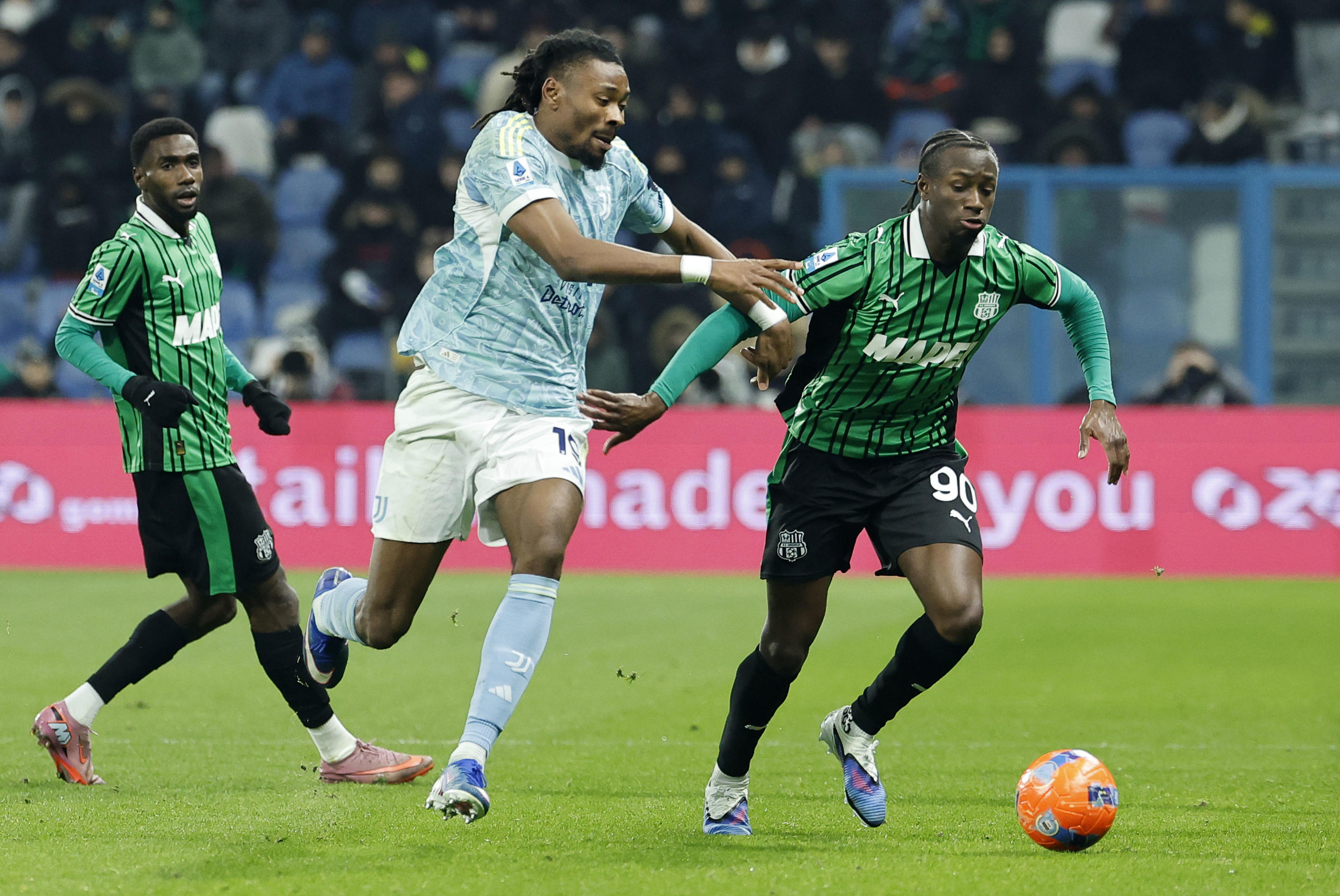 Dominio Juve, col Sassuolo David gol e Spalletti lo abbraccia